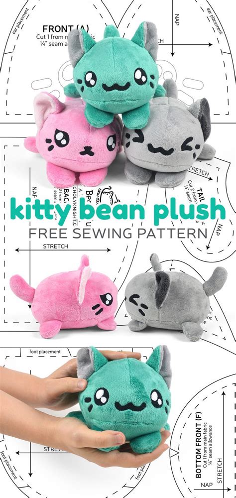 Free Pattern Friday Kitty Bean Plush Artofit