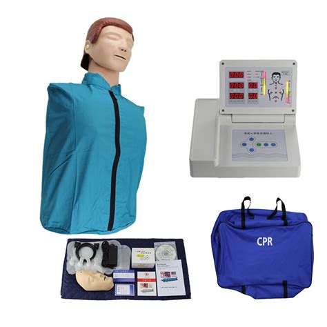 Buy First Aid Training Dummy Half Body Cpr Manikin Kit Cardiopulmonary