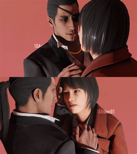 Majima X Makoto Render By 10asian01 On Deviantart