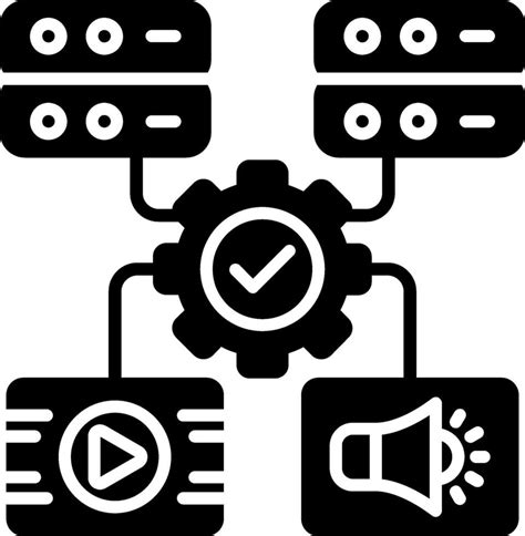 Digital Asset Management Glyph Icon 53897066 Vector Art At Vecteezy