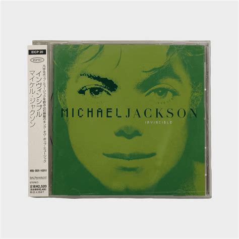 Michael Jackson ‘invincible Cd Green Japan Michael Jackson Market