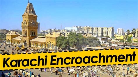 Karachi Encroachment Operation Hassan Baig Youtube