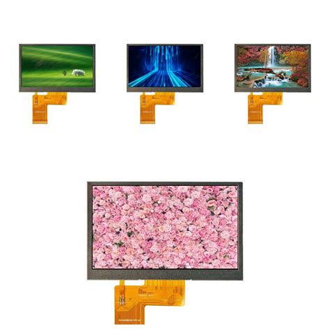 Custom 4 3 Inch 480X800 RGB Interface St7262 Screen Display IPS TFT LCD China TFT LCD Display