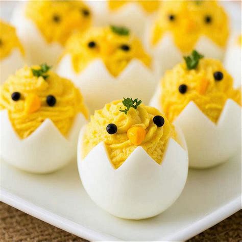 Chick Deviled Eggs Recipe Cute And Easy Party Favorite