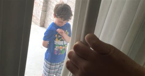 ‌little Boy Missing Deployed Dad Escapes To Neighbor With Request They