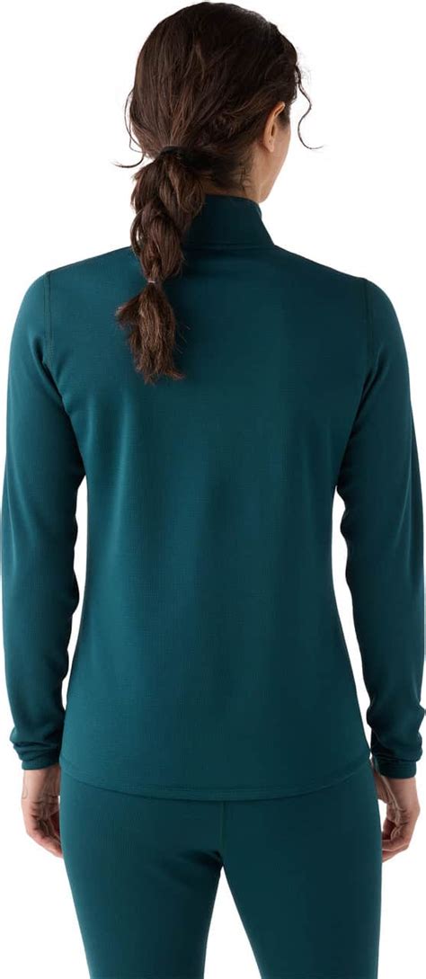 Mec T3 Warmest Base Layer 14 Zip Long Sleeve Top Womens Mec