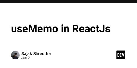 Usememo In Reactjs Dev Community