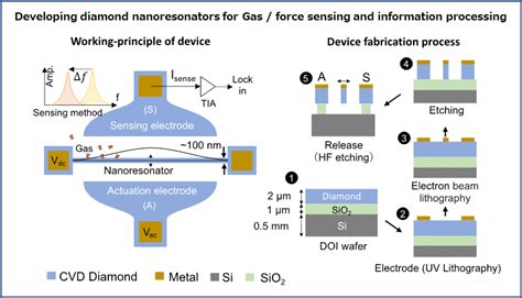Diamond Nanoresonators For Sensing And Information Processing Nanomicrosystemengineeringlab