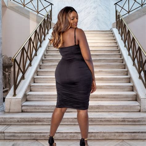 Unlisted Dresses Very Sexy Black Ruched Midi Dress Poshmark