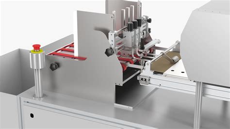 Automatic Carton Qr Code Visual Inspection Assembly Line 3d Model