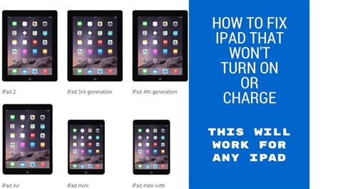 How To Fix Ipad Not Turning On Or Charging Youtube