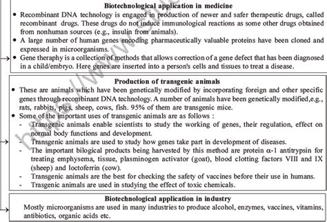 Neet Biology Biotechnology And Its Applications Mcqs Set B With Answers