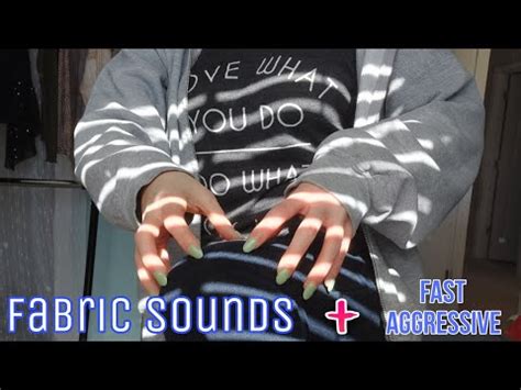 ASMR Fabric Scratching Fast Jean Scratching