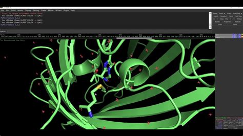 Pymol Tutorial How To Substitute An Atom Add Functional Group Youtube