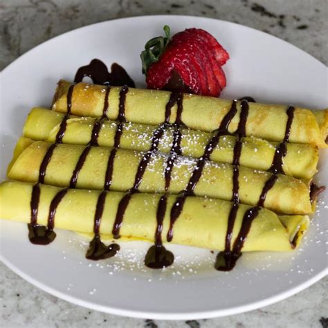 Deliciously Sweet Nutella Crepes Recipe Homemade Food Junkie