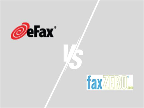 EFax Vs FaxZero Pricing And Features Review