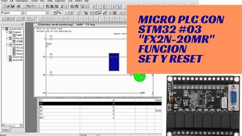 ⚡ Micro Plc Con Stm32 Cap03 Fx2n 20mr Funcion Set Y Reset Youtube