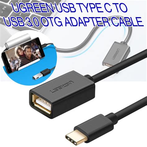 Spot Ugreen Usb Type C To Usb Otg Adapter Cable Shopee Philippines