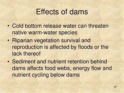 Ppt Floodplain Management Session 12 Biology Effects Of Human