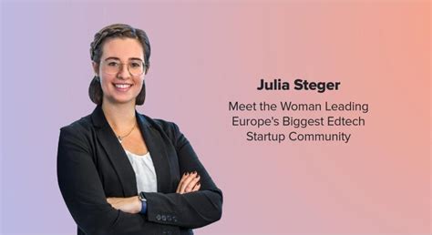 Machinelab Ventures On Linkedin Julia Steger Meet The Woman Leading