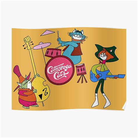 Tribute To Cattanooga Cats Cartoon Show Of The 60s70s With Bass