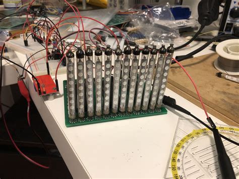 VFD Panel Made Out Of IV 25 Tubes R Electronics