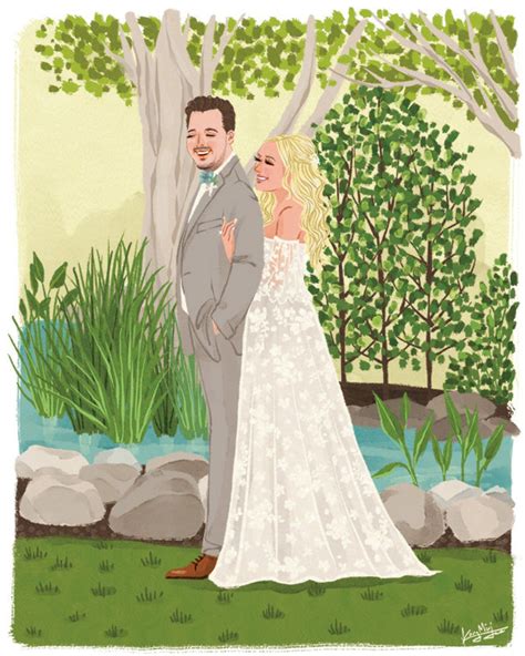 Custom Couple Portrait Custom Couple T Custom Couple Etsy