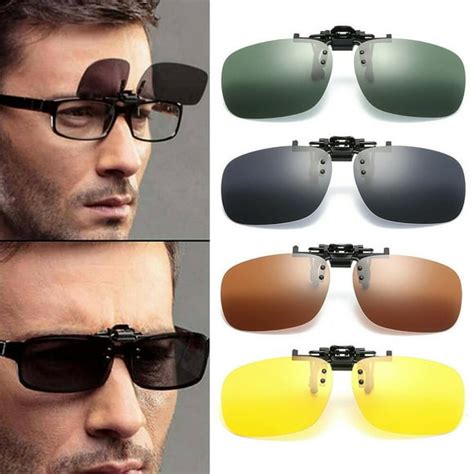 Clip On Flip Up Sunglasses