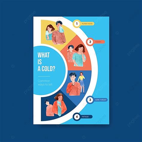 Poster Design With Information About The Illness And Healthcare