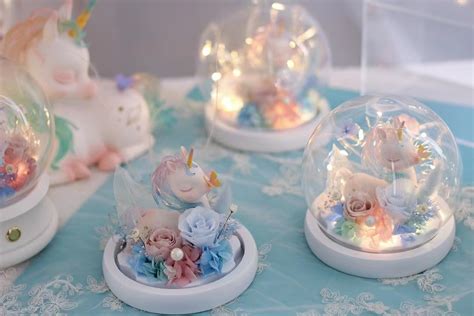 Eternal Everlasting Real Touch Roses Flowers Preserved Rose Glass Dome