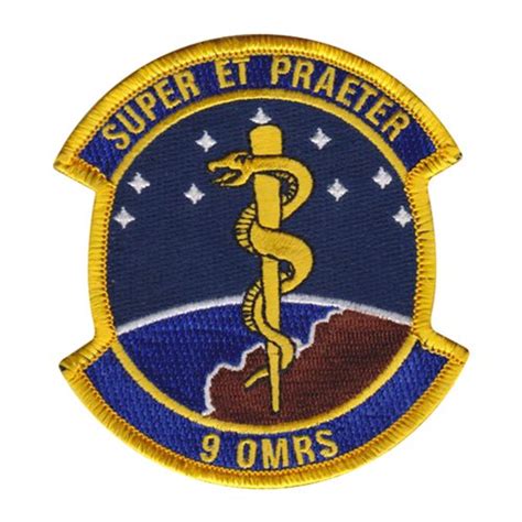9 Omrs Patch 9th Operational Medical Readiness Squadron Patches