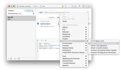 Twitter Api With Paw Rapidapi For Mac Documentation