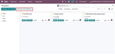 Advanced Features Of The Odoo Sign Module