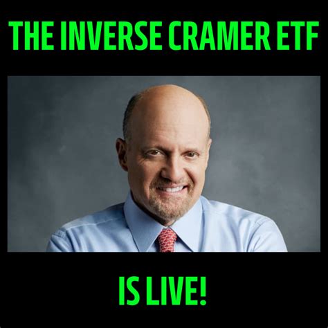 The Inverse Cramer ETF Is Live ETF Focus On TheStreet ETF Research
