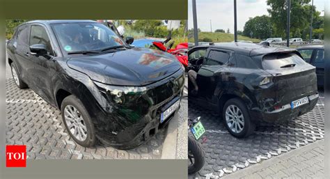 Maruti Suzuki Evx Electric Suv Spied For The First Time Exterior