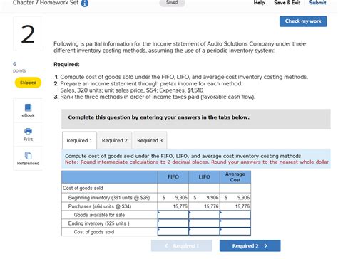 Solved Chapter 7 Homework Set ISavedHelpSave Chegg