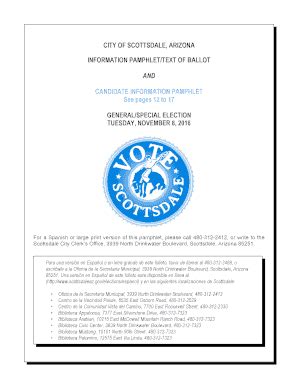 Fillable Online Scottsdaleaz AND Scottsdaleaz Gov Fax Email Print