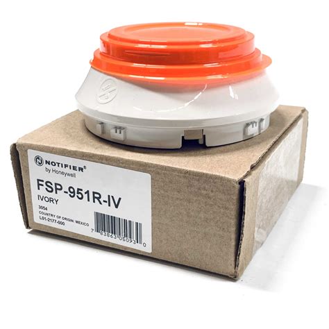 Fsp 951r Iv Notifier Smoke Detector Ivory