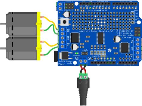 Python And Circuitpython Adafruit Motor Shield V2 Adafruit Learning System