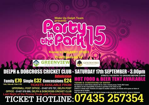 Delph Party In The Park 2022 At Delph And Dobcross Cricket Club Oldham On 17th September 2022