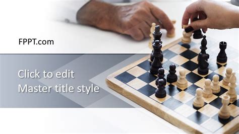 Free Chess Game Powerpoint Template Free Powerpoint Templates