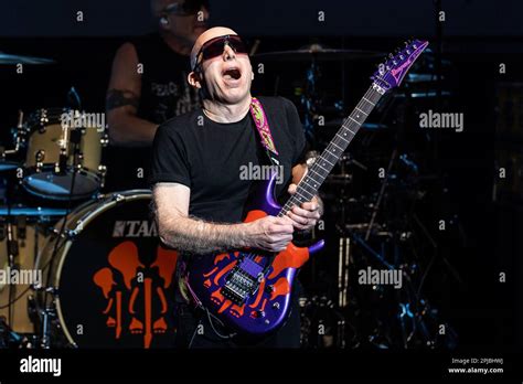 Guitarist Joe Satriani Playing Live On 1 April 2023 Opening His