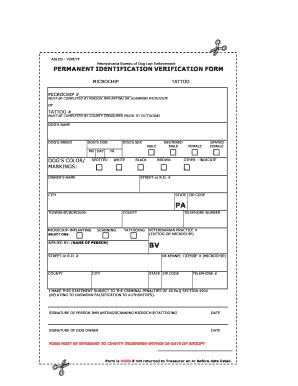 Identity Verification Form Template Page 2 PdfFiller