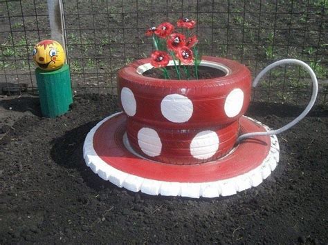 Чашки из покрышек своими руками 10 лучших идей для творчества Фото