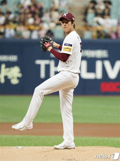 키움 선발 안우진 네이트 스포츠