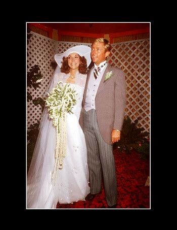 1980 ~ Karen Carpenter And Tom Burris On Their Wedding Day Celebrity
