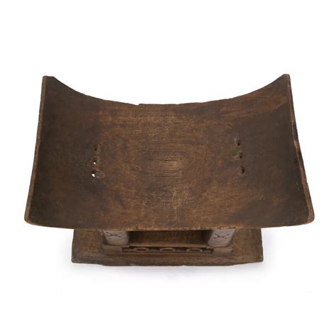 Vintage Akan Asante African Stool In Wood