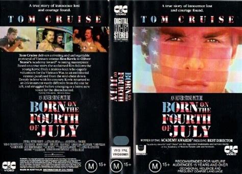 Opening And Closing To Born On The Fourth Of July 1989 1990 Vhs