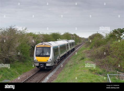 Chiltern Railways Class 168 Turbostar Train 168327 On The Single Track