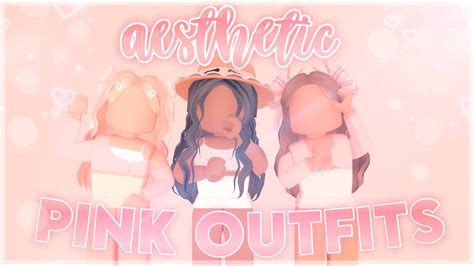 Aesthetic Pink Outfits Roblox Dresses Images 2022